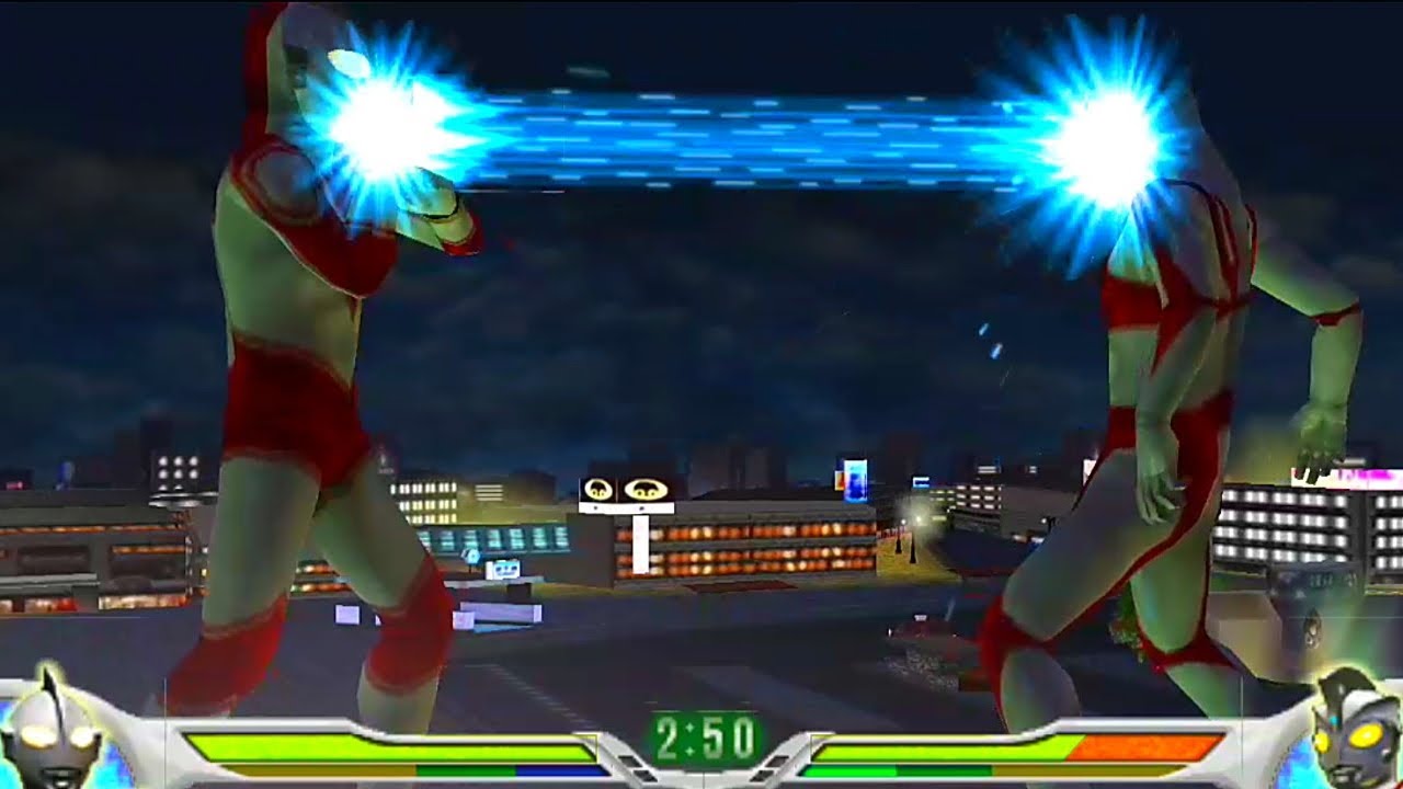 ULTRAMAN JACK VS ULTRAMAN ACE, ULTRAMAN FIGHTING EVOLUTION 0 - YouTube