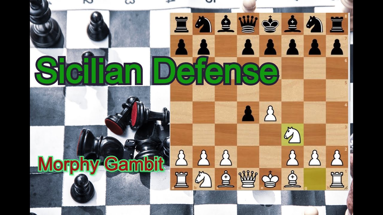 Sicilian Defense Morphy Gambit - chess - blitz - YouTube