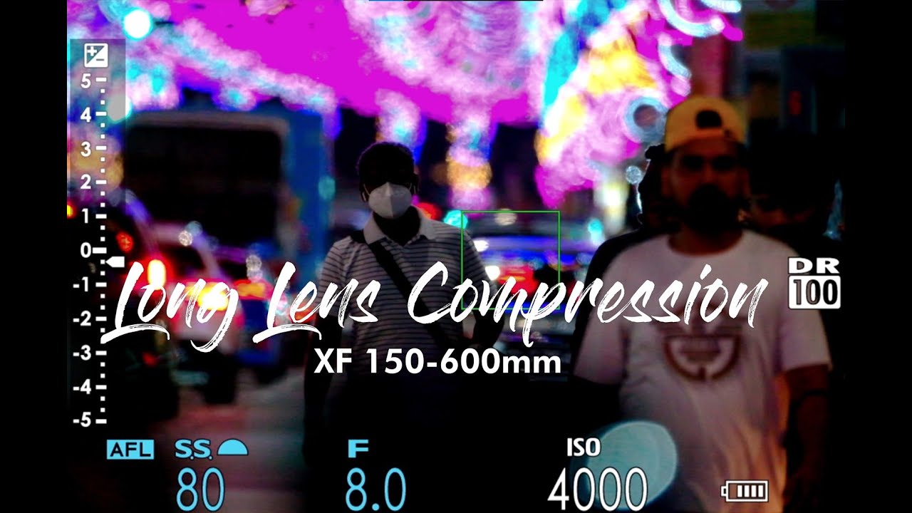 [FUJIFILM X-H2S + XF150-600mm] FujiGirl Long Lens compression - YouTube