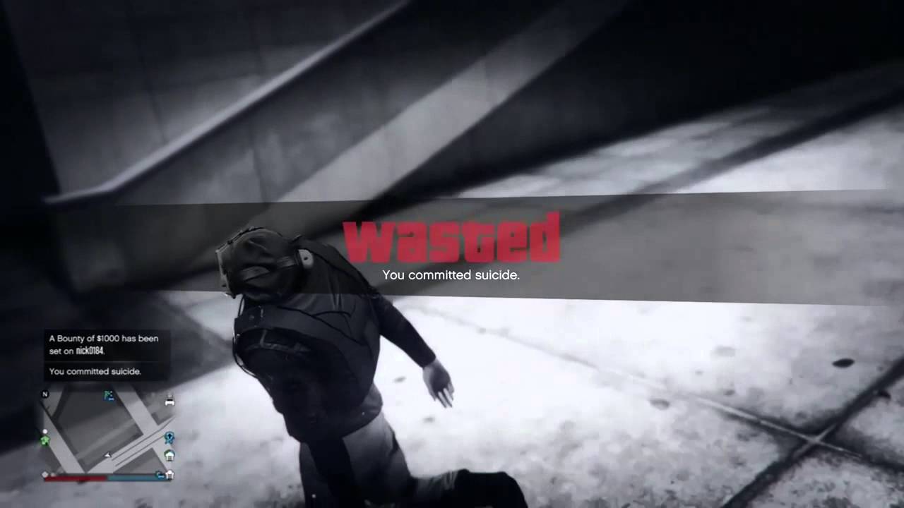 Overdramatic death - Funny GTA V clip - YouTube