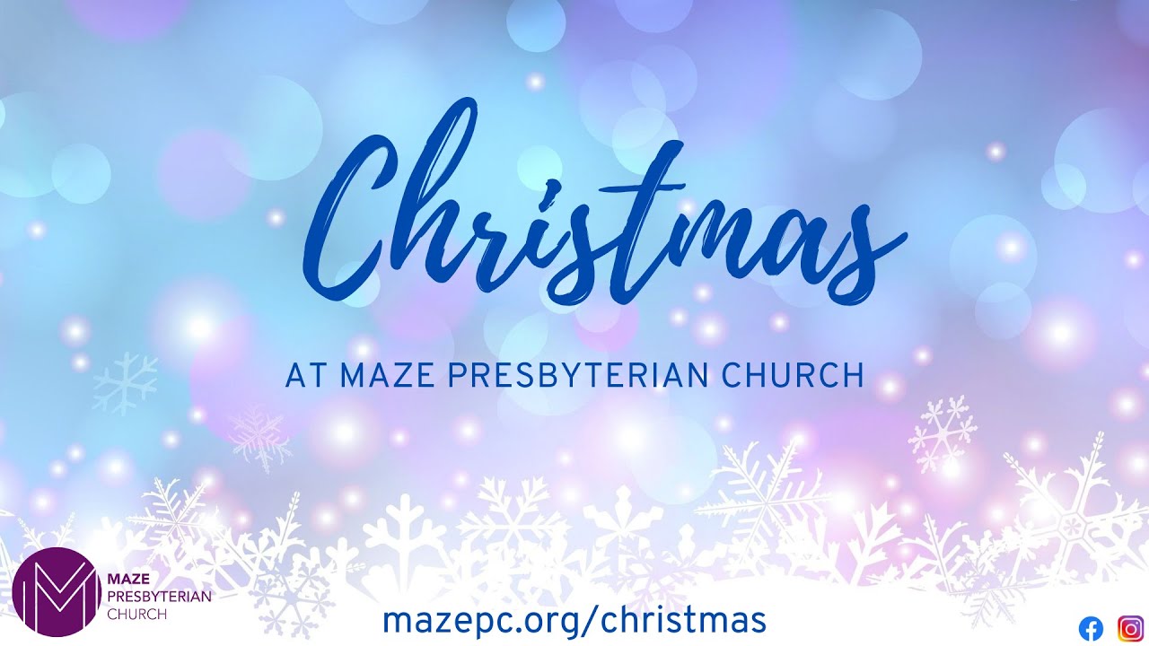 Christmas Day 2022 Service LIVE | Maze Presbyterian Church - YouTube
