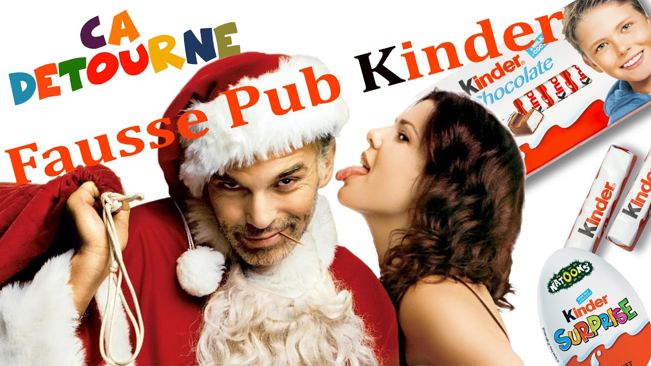 Ça détourne / Fausse pub Kinder - YouTube