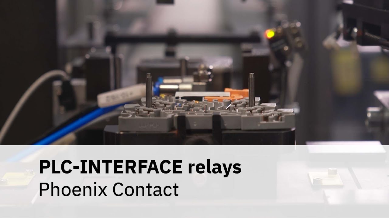 PLC-INTERFACE relays - Technology - YouTube