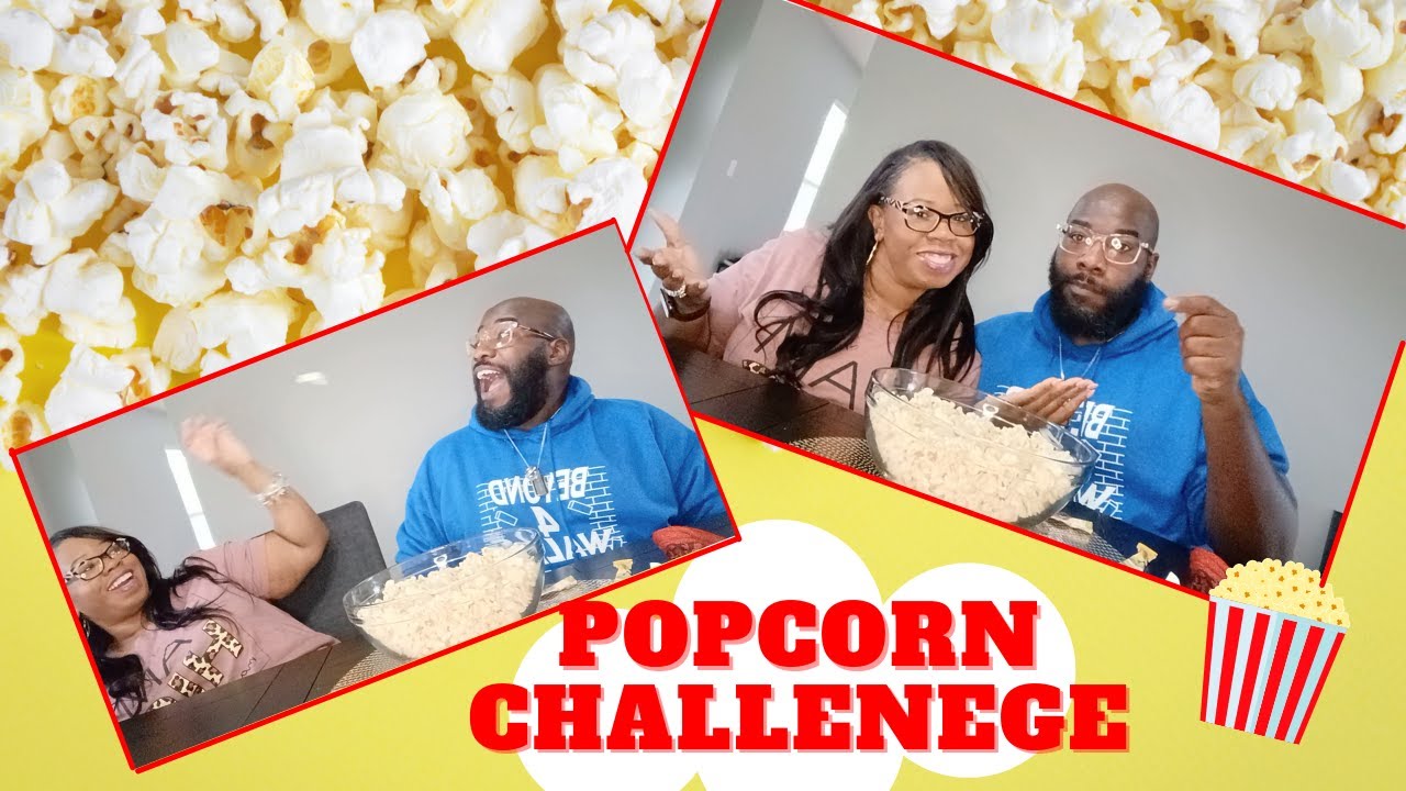 Funny Popcorn Challenge | Family Fun - YouTube