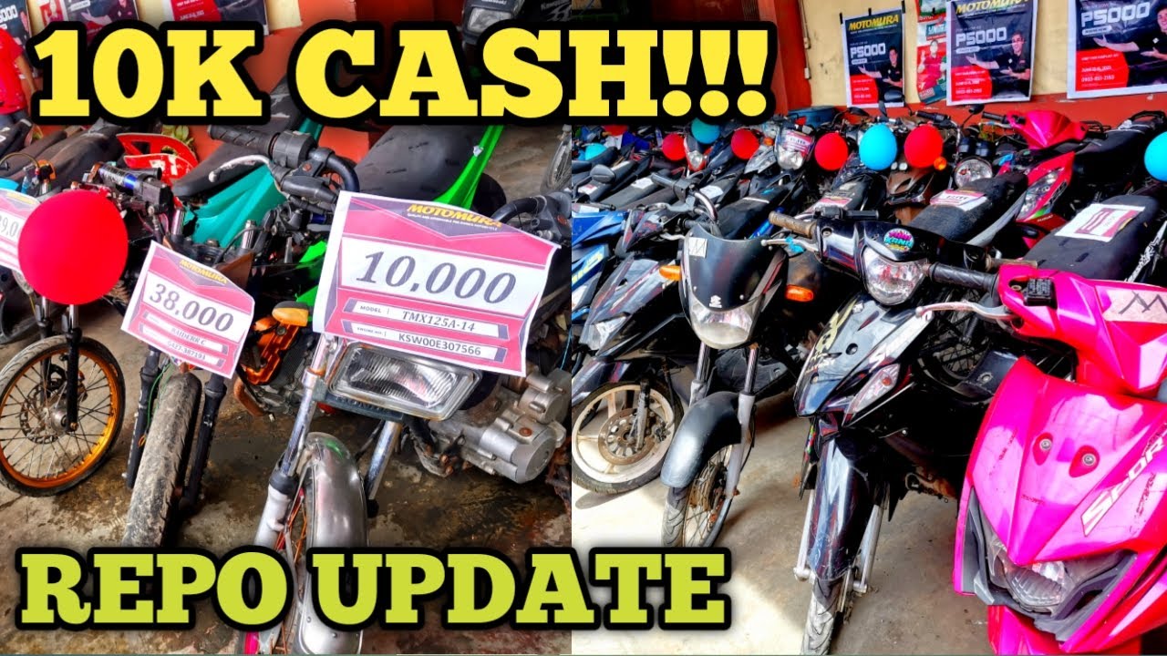 MURANG REPO MOTORCYCLE 5K 10K LANG MGA MOTOR NG WHEELTEK MOTOMURA SA ...