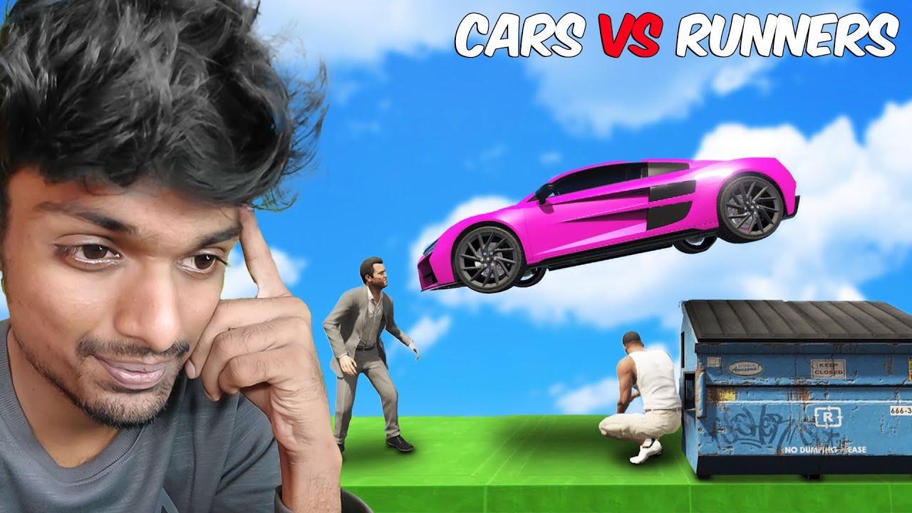 Cars Vs Runners (GTA 5)💥🤯 #rocky #gta5online #tamilgaming - YouTube