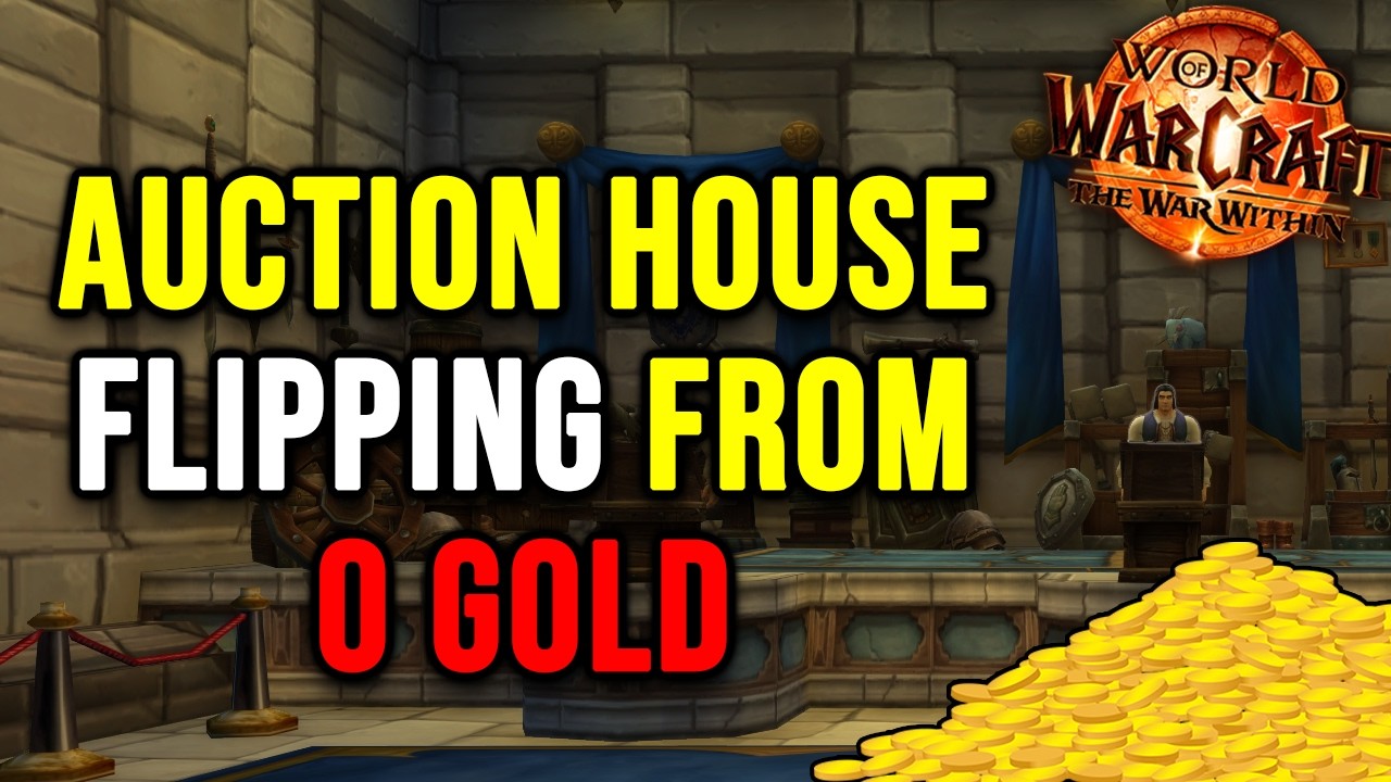 Flipping 0-2M GOLD on the Auction House in TWW | ep.1 - YouTube