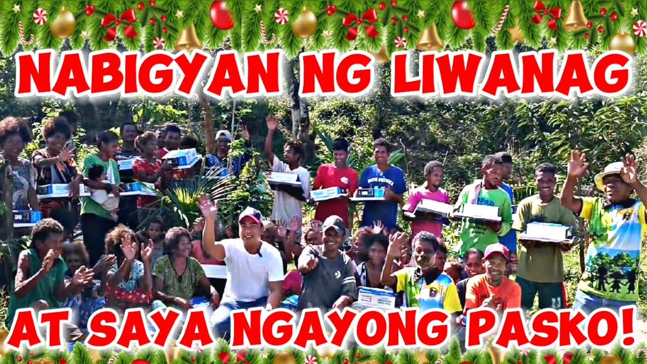 ISANG SITIO NG MGA KATUTUBO AETA ANG NABIGYAN NG LIWANAG AT SAYA ...