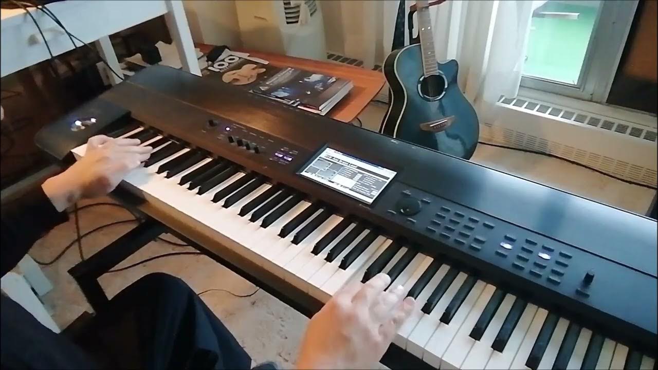 Van Halen cover - Jump keyboard synth solo 🎹🎵 - YouTube