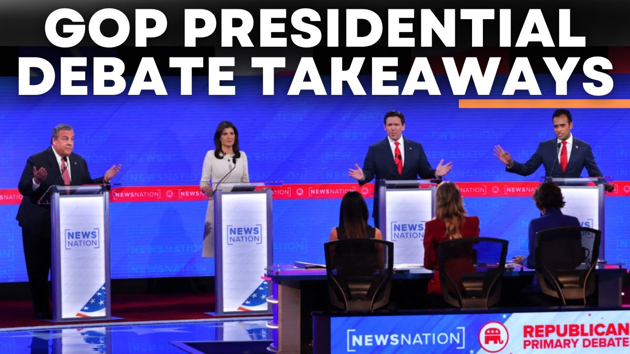 Republican Debate LIVE | Takeaways From Republican Presidential Debate ...