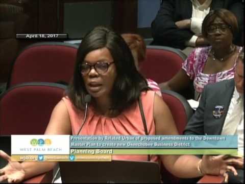 Shalonda Warren, Speaking at the Planning Board Meeting - YouTube