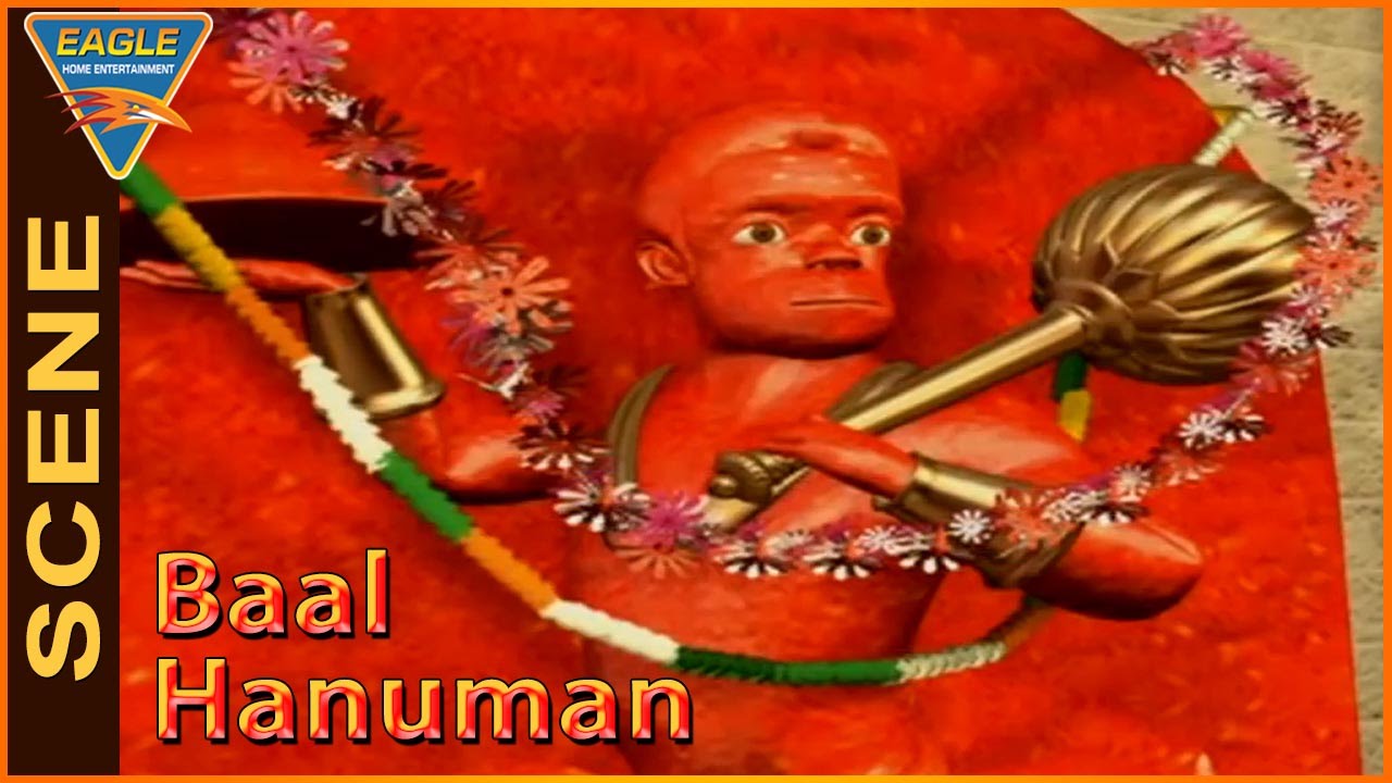 Bal Hanuman Movie || Hanuman Chalisa Sloka || Animation Movies - YouTube