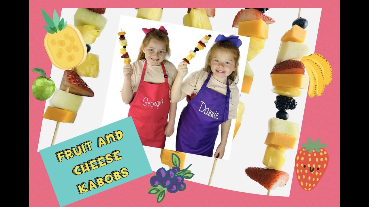 Delicious and Healthy Fruit and Cheese Kabobs | How to make | Easy ...