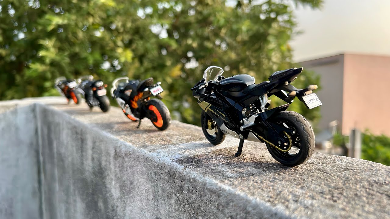 Unboxing of Scale 1/18 Model KTM RC 390 | KTM Duke | KTM RC 890 | Honda ...