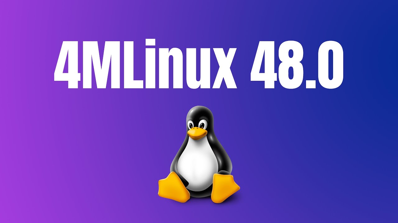 4MLinux 48.0 - Ultra Lightweight Linux for Old PCs! - YouTube