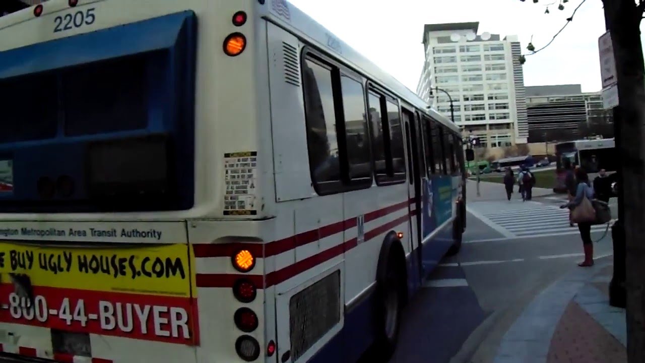 WMATA Metrobus & Ride-On: Bus Observations (March 25, 2016) Part 2/3 ...
