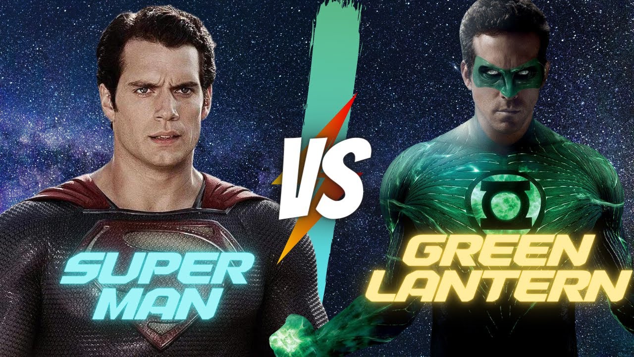 Superman 🔥 VS🔥 Green Lantern: Clash of the Heroes! - YouTube