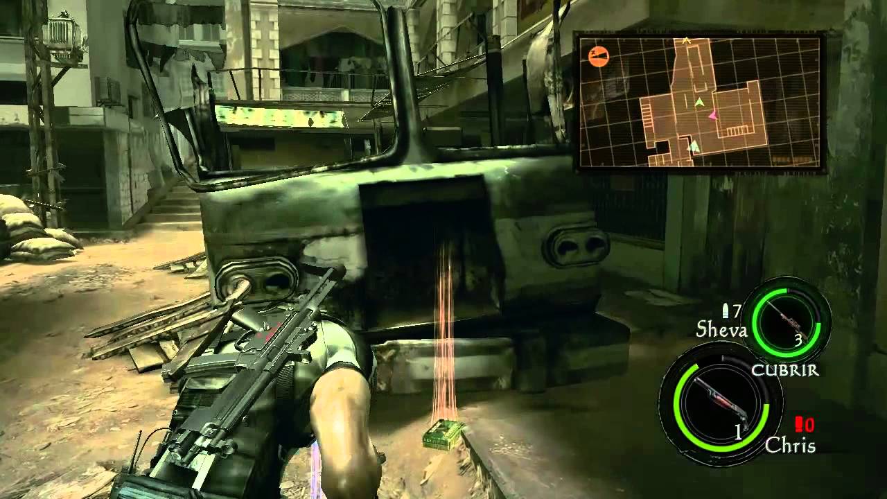 Matando zombies en resident evil 5 - YouTube