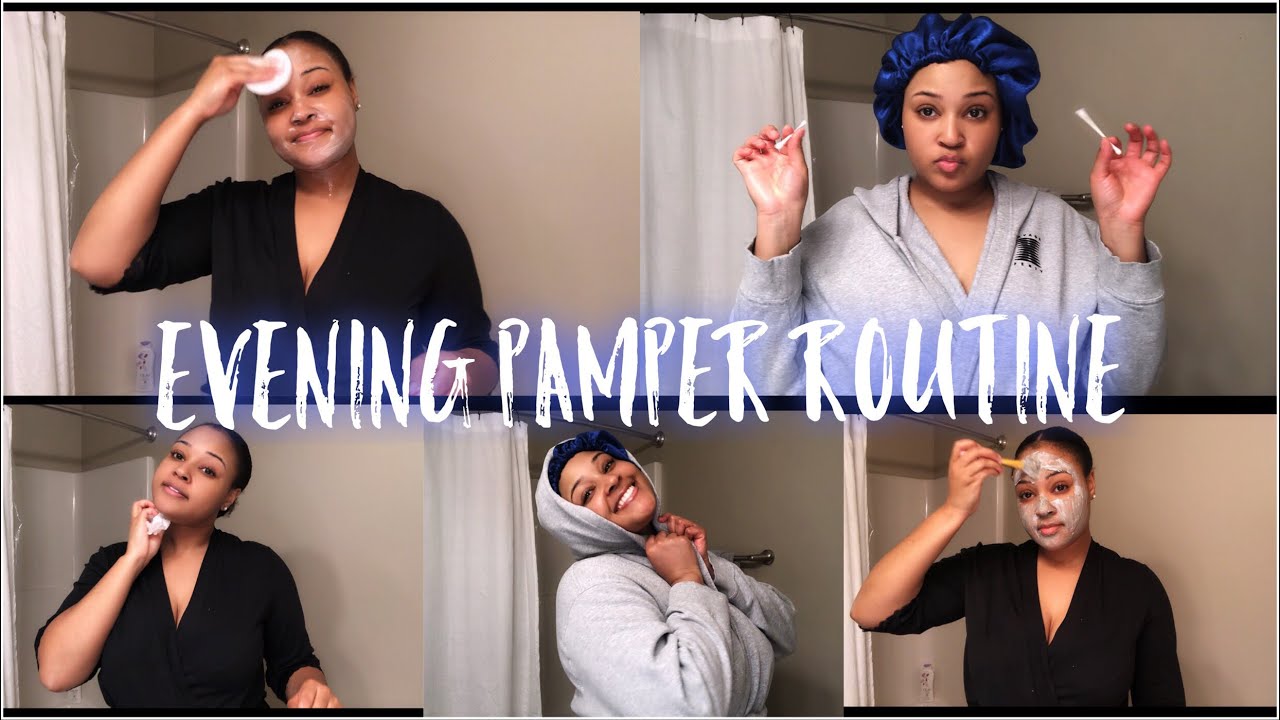 My Simple Night Time Pamper Routine - YouTube