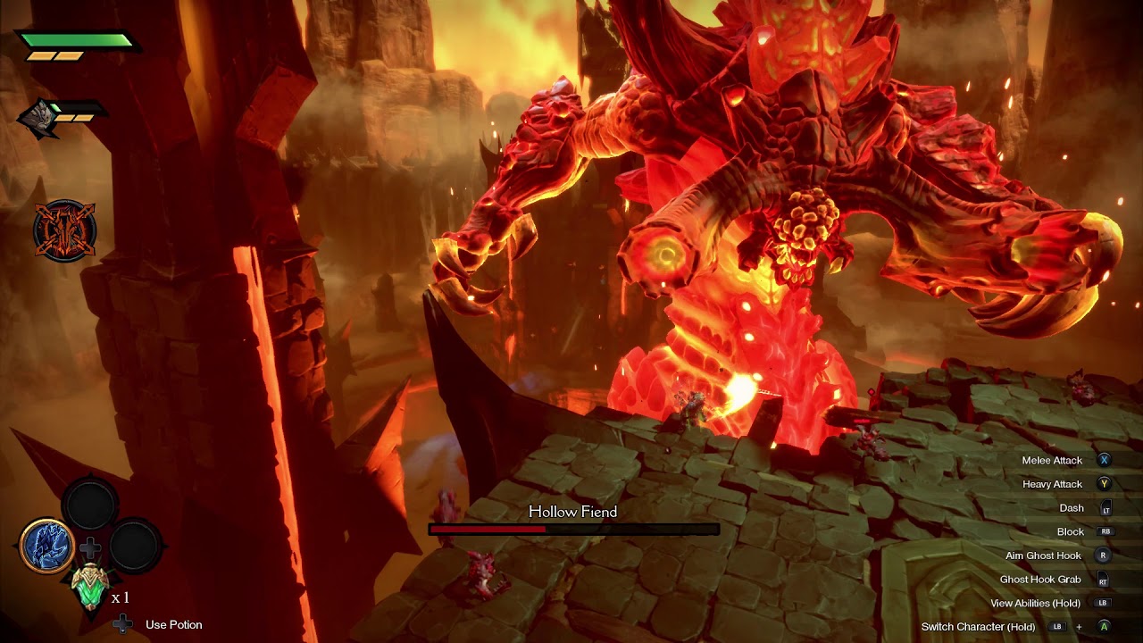 Darksiders Genesis | PC i3 6100 GTX 950 gameplay | graphics quality ...