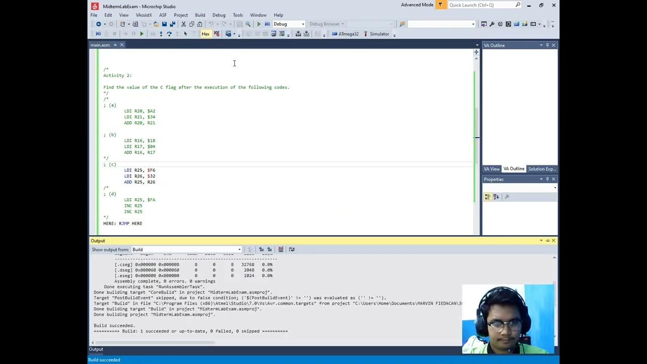 Microprocessor, Microcontroller Systems and Design |Midterm Lab Exam| - YouTube