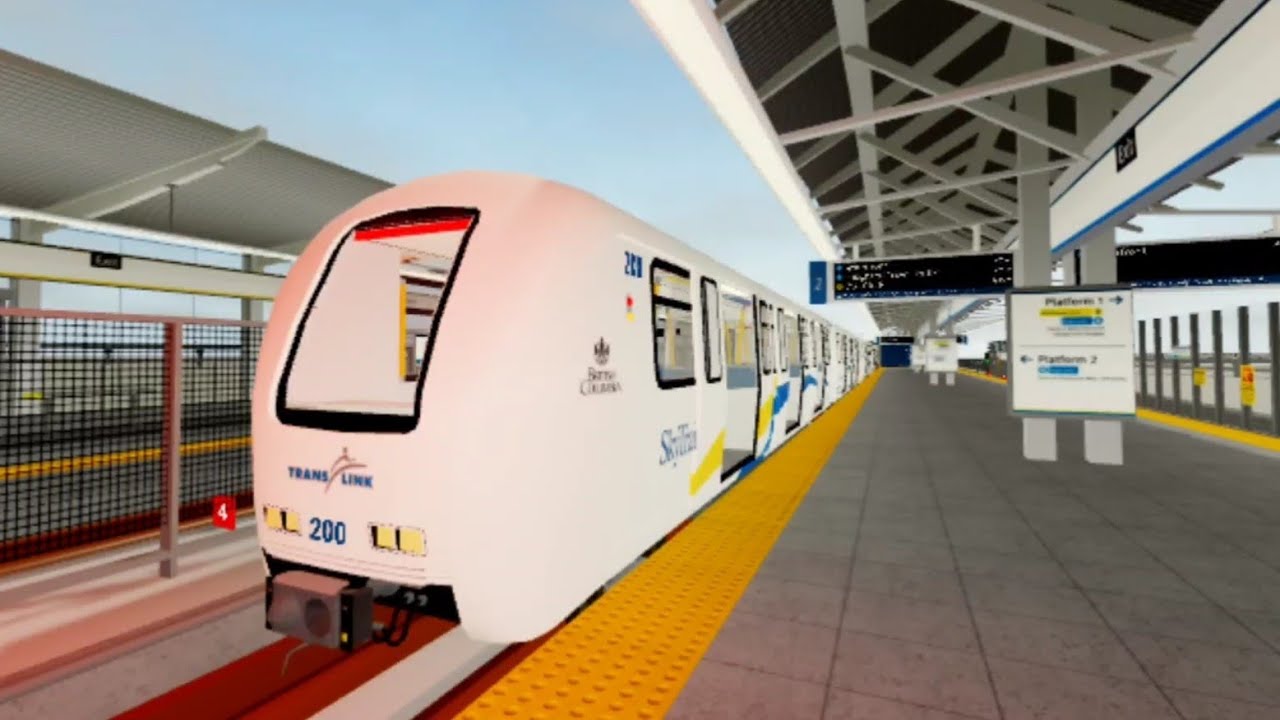 Translink Virtual | Mark II train (4 cars) Lougheed Town Centre Braid → ...