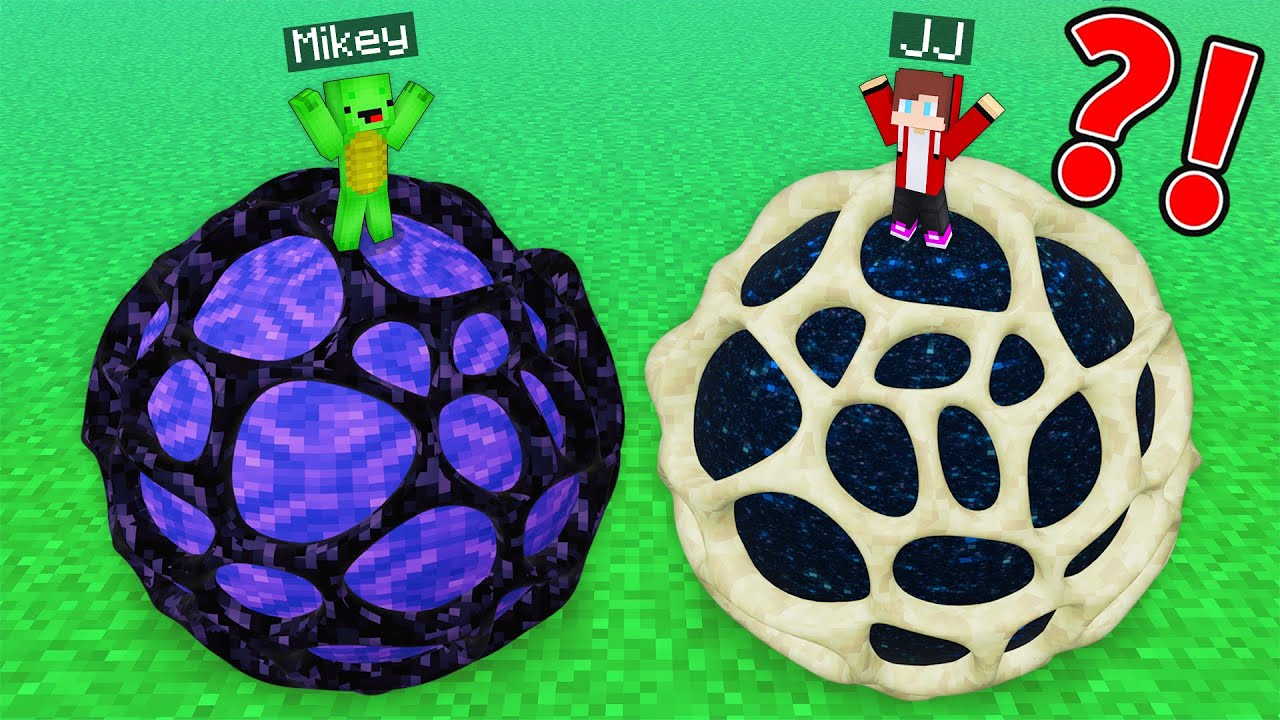 JJ and Mikey Found NEW STRANGE ROUND PORTAL : END vs NETHER in Minecraft Maizen! - YouTube