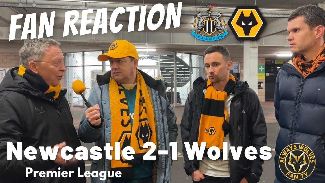 CONTROVERSY 🟥 Newcastle 2-1 Wolves Instant Fan Reaction | Premier ...