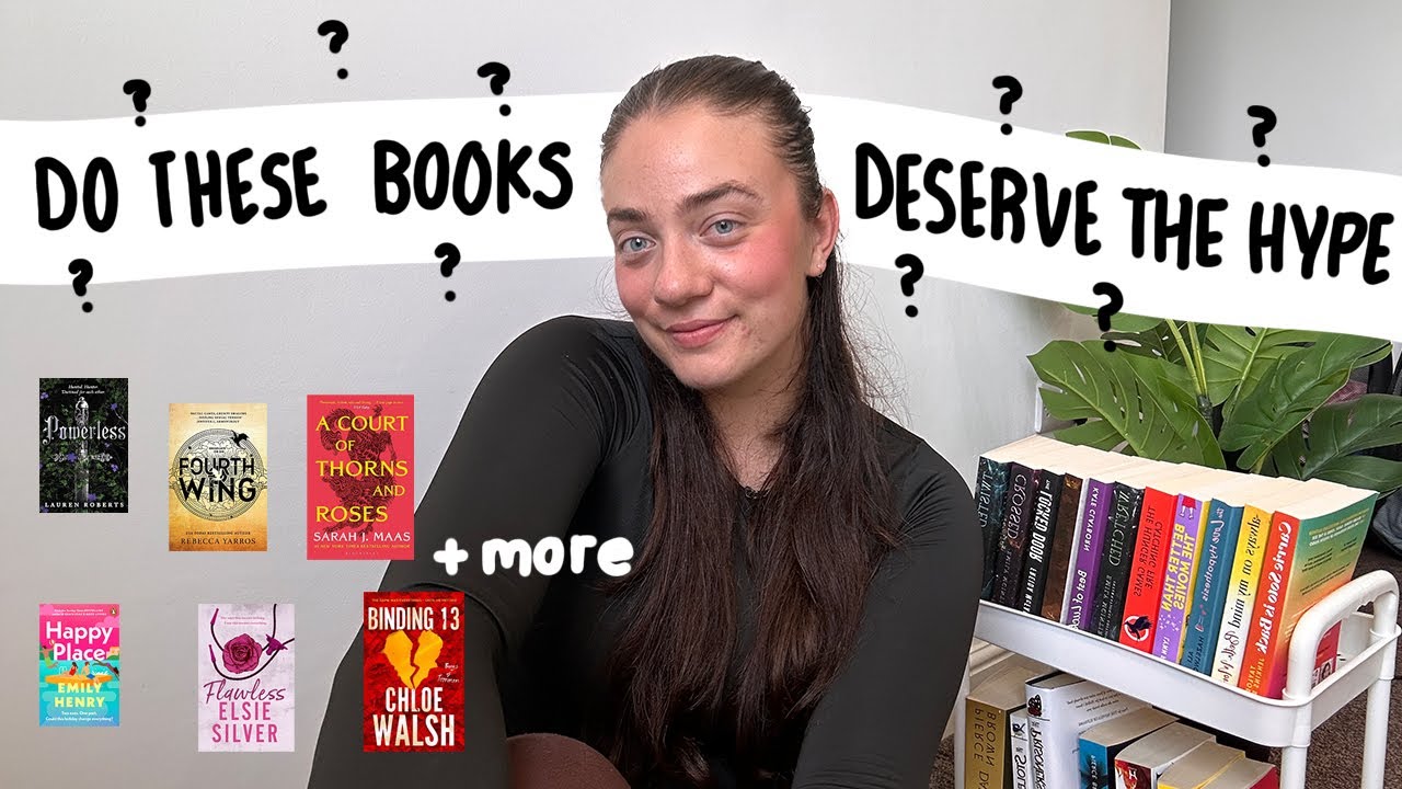 I read the most viral books on booktok and book tube 📖 do they deserve ...