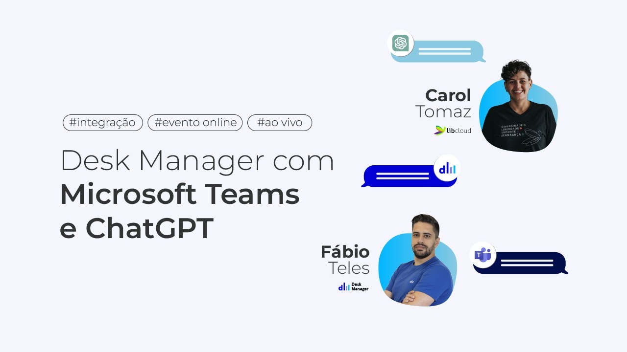 Webinar: Conheça a integração do Desk Manager com Microsoft Teams e ...