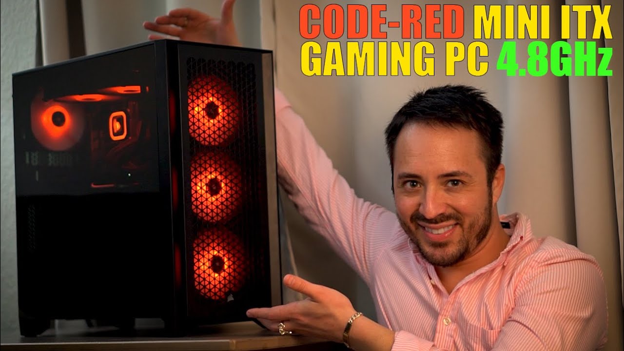 CODE RED Mini ITX Gaming PC Build Review - YouTube