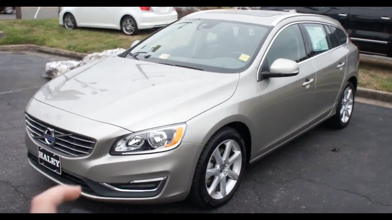 *SOLD* 2016 Volvo V60 T5 Walkaround, Start up, Tour and Overview - YouTube