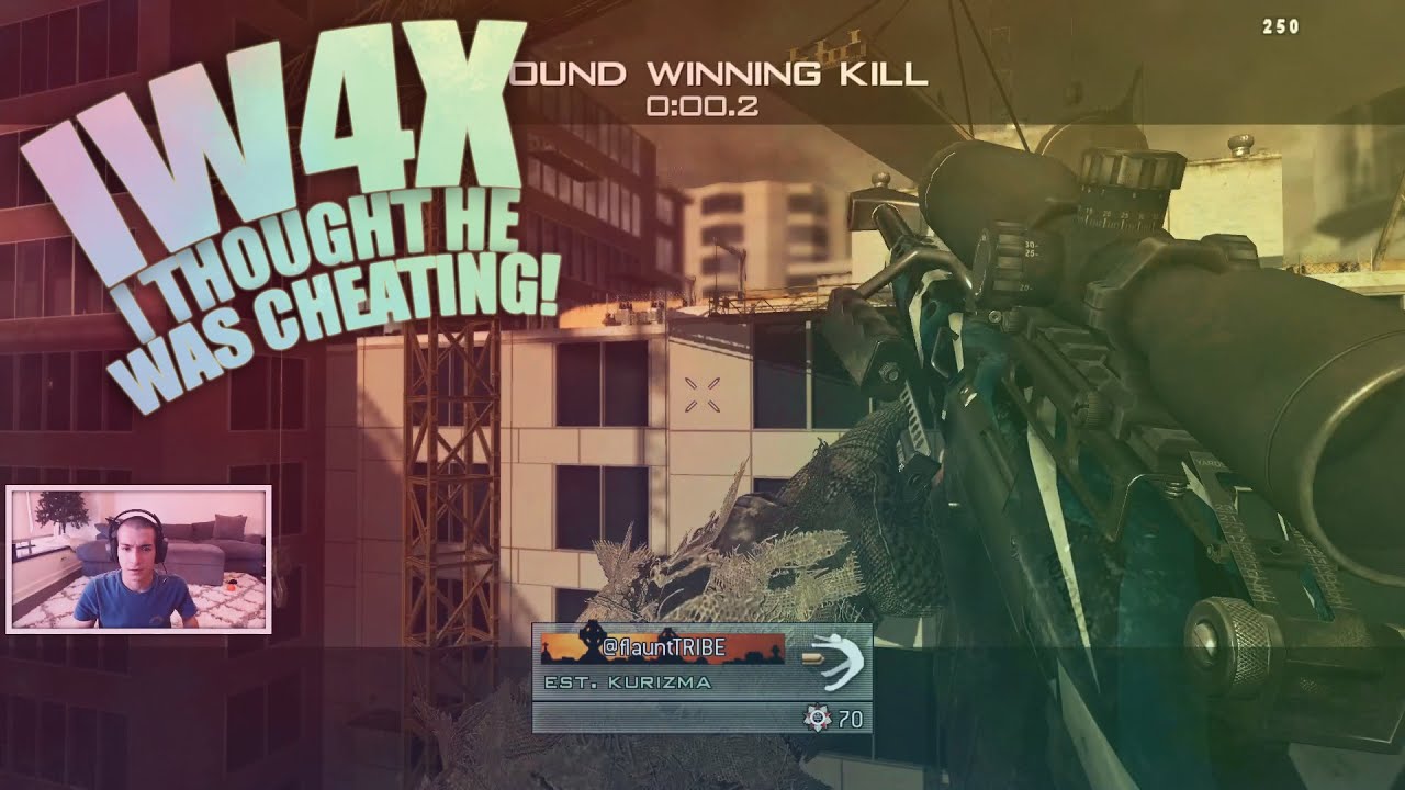 I REALLY THOUGHT HE WAS CHEATING! (IW4X/MW2 Stream Highlights!) - YouTube