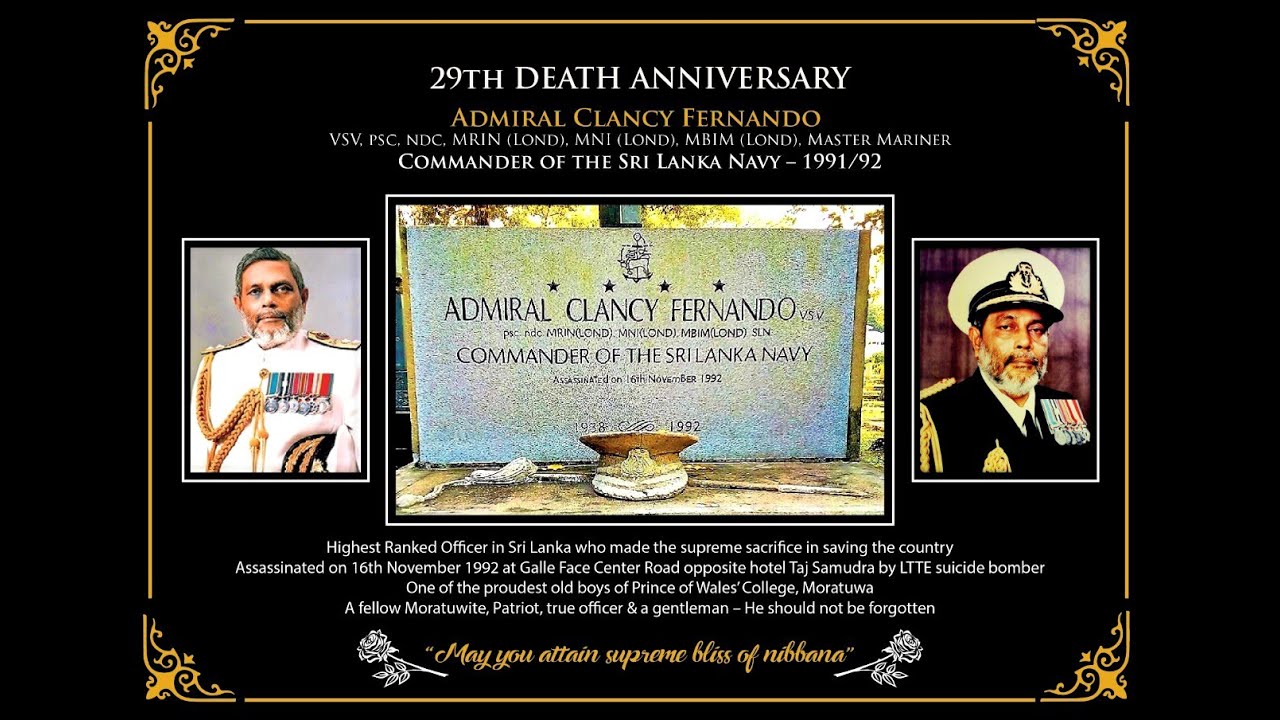 Admiral Clancy Fernando Tribute Song Original Track - 29th Death ...