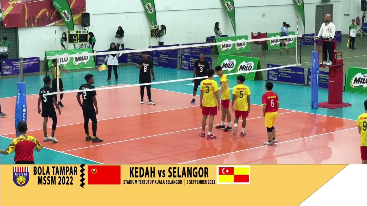 Bola Tampar MSSM 2022 | Kedah vs Selangor - YouTube