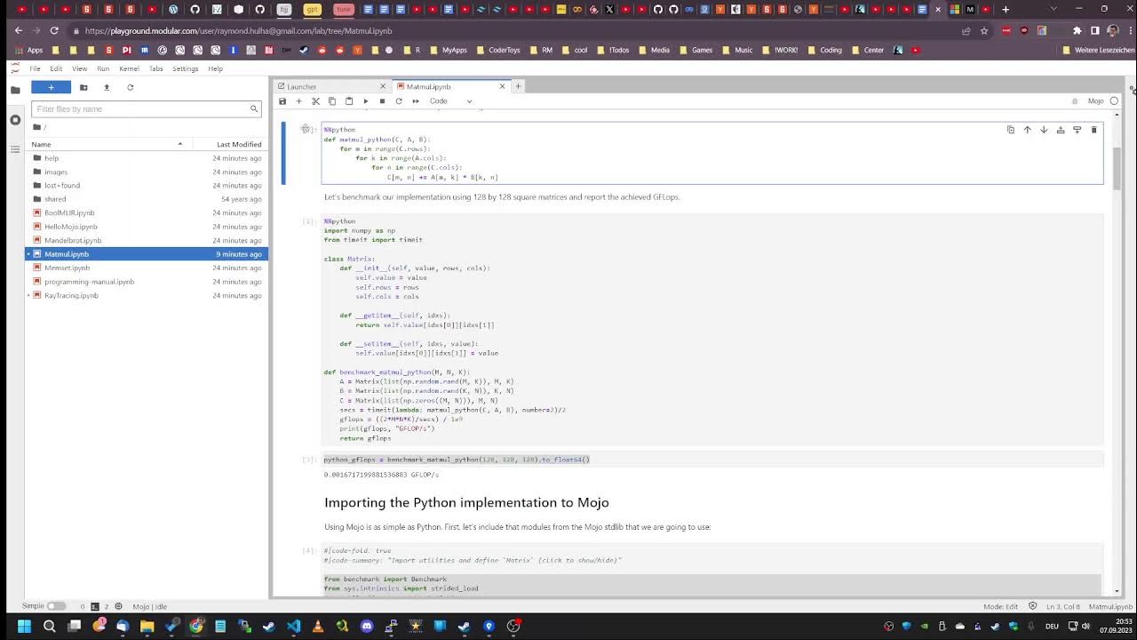 Playing around with the new programming language MOJO from Modular ...