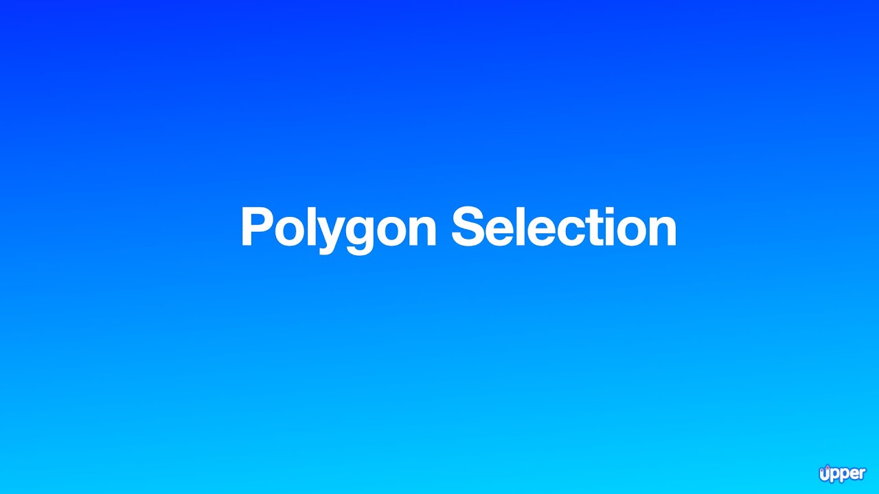 How does Polygon Selection Work? - YouTube