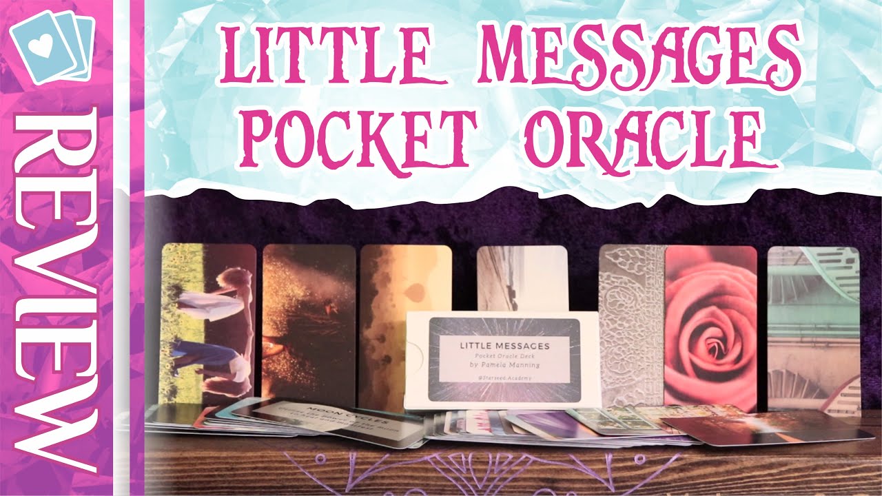 LITTLE MESSAGES POCKET ORACLE DECK REVIEW - YouTube