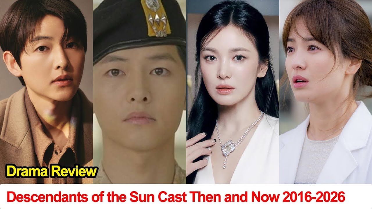 Descendants of the Sun | Then and Now 2016-2026 - YouTube