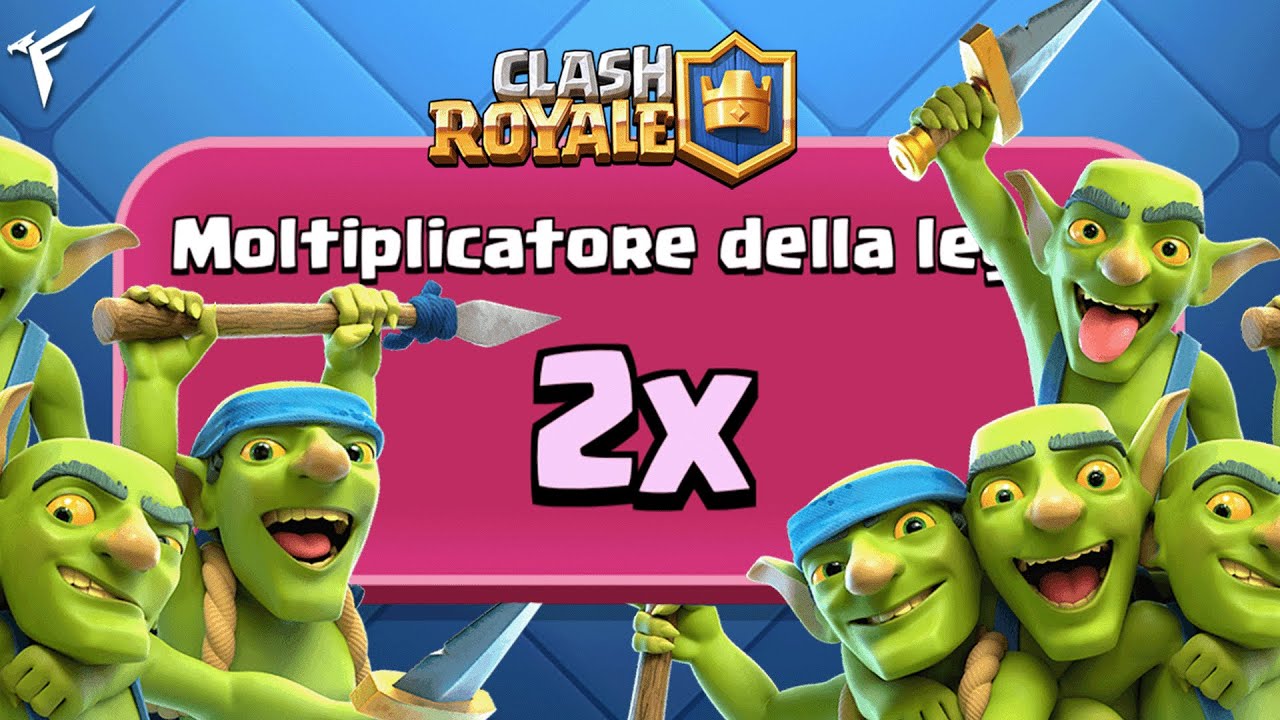 USO IL MIO PRIMO MOLTIPLICATORE x2📈Clash Royale - YouTube