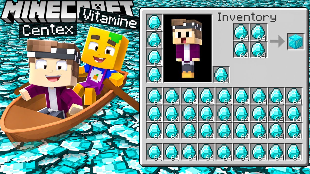 CENTEX vs. DIAMANT SEE in Minecraft! - YouTube