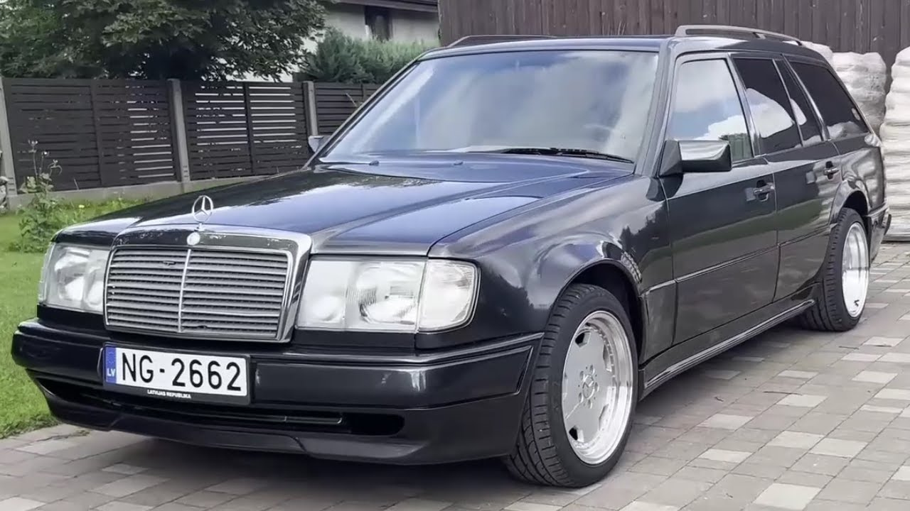 How I Installed AikTuning Wide Front Fenders On Mercedes W124 T124 ...