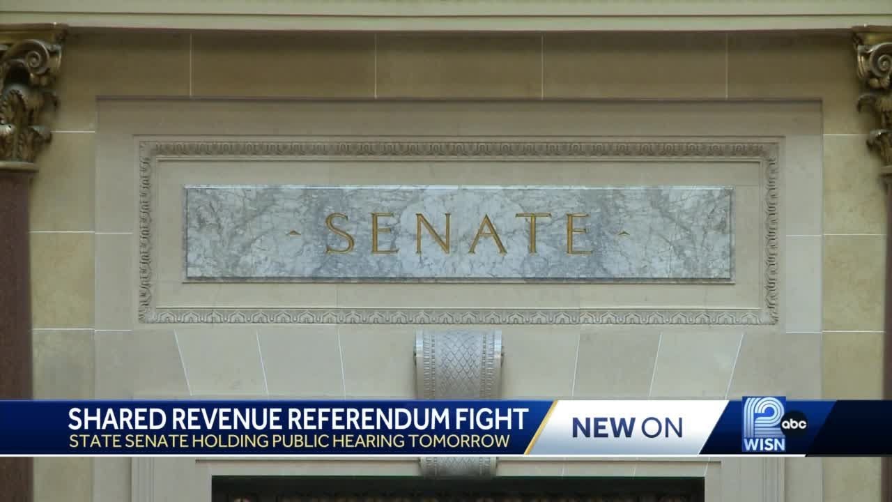State Senate committee schedules public hearing on shared revenue bill ...