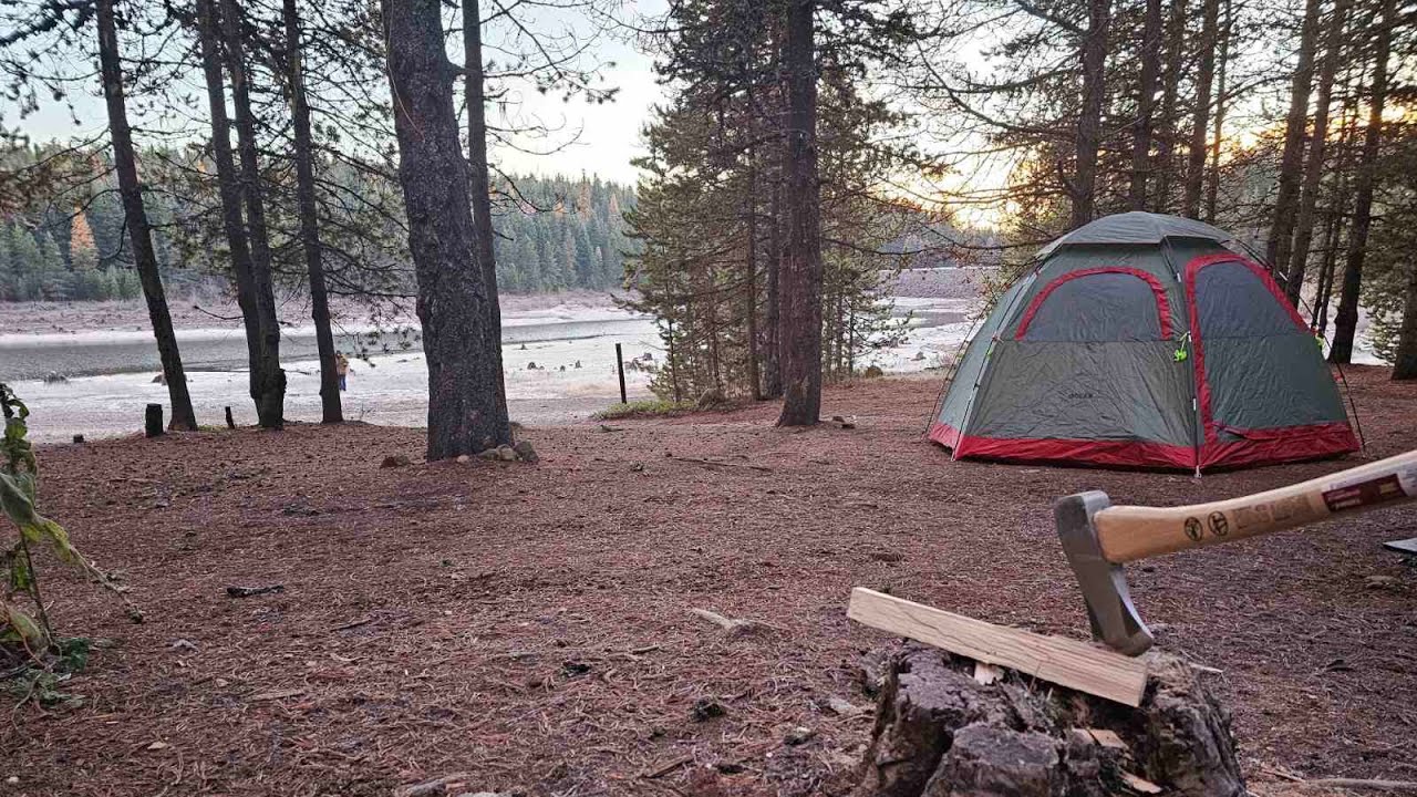 Camping, Maupin Oregon - YouTube