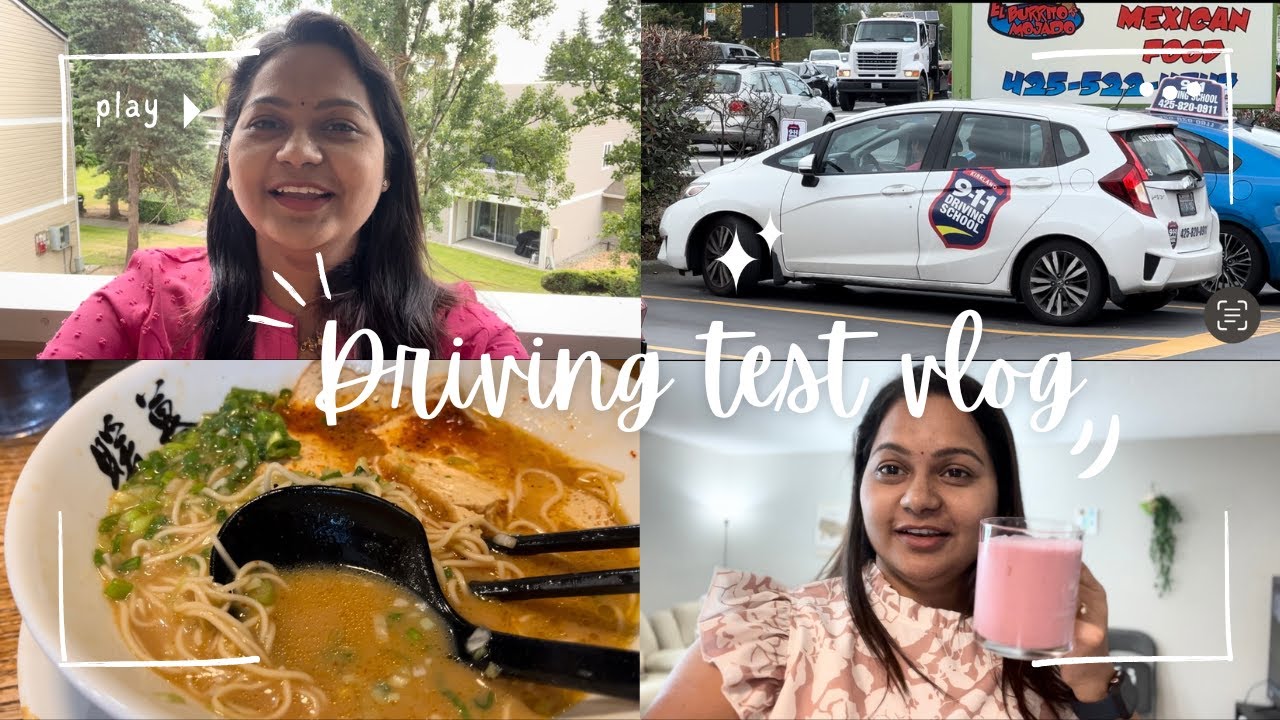 A Day in my Life | ಅಮೇರಿಕಾ ದಲ್ಲಿ ಡ್ರೈವಿಂಗ್ ಟೆಸ್ಟ್!! | Nikitha Kannada ...
