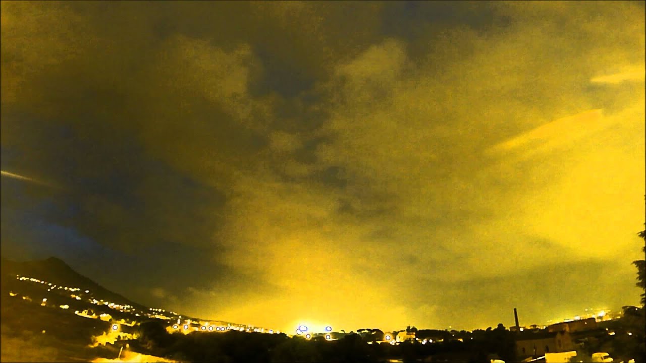 TIME LAPSE 11 6 2015 TORMENTA NOCTURNA - YouTube