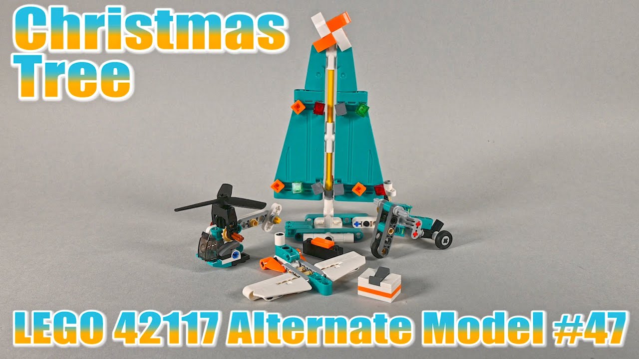 LEGO TECHNIC 42117 Christmas Tree with Gifts - Alternate build #47 with ...