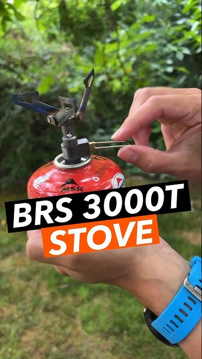 The Smallest TITANIUM Stove BRS 3000 - YouTube