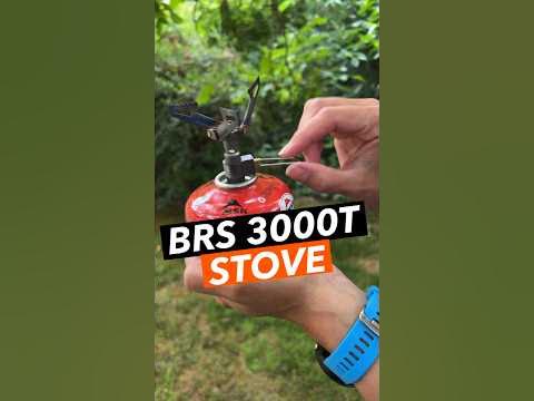 The Smallest TITANIUM Stove BRS 3000 - YouTube