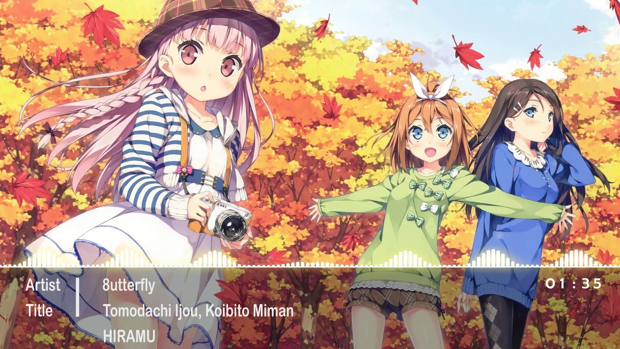 Nightcore - Tomodachi Ijou, Koibito Miman 「 8utterfly 」 - YouTube Music